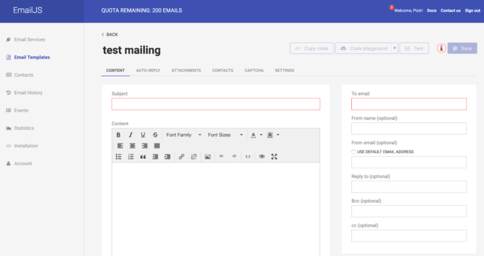 Full Guide on How to Send Emails with React | Mailtrap Blog