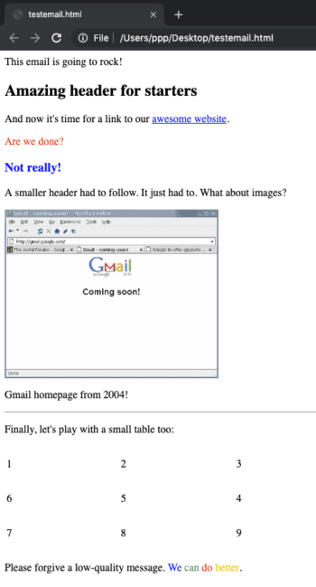 How to Send HTML Email in Gmail | Mailtrap Blog