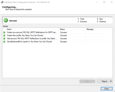 Sending Emails frrom SQL Server | Mailtrap Blog
