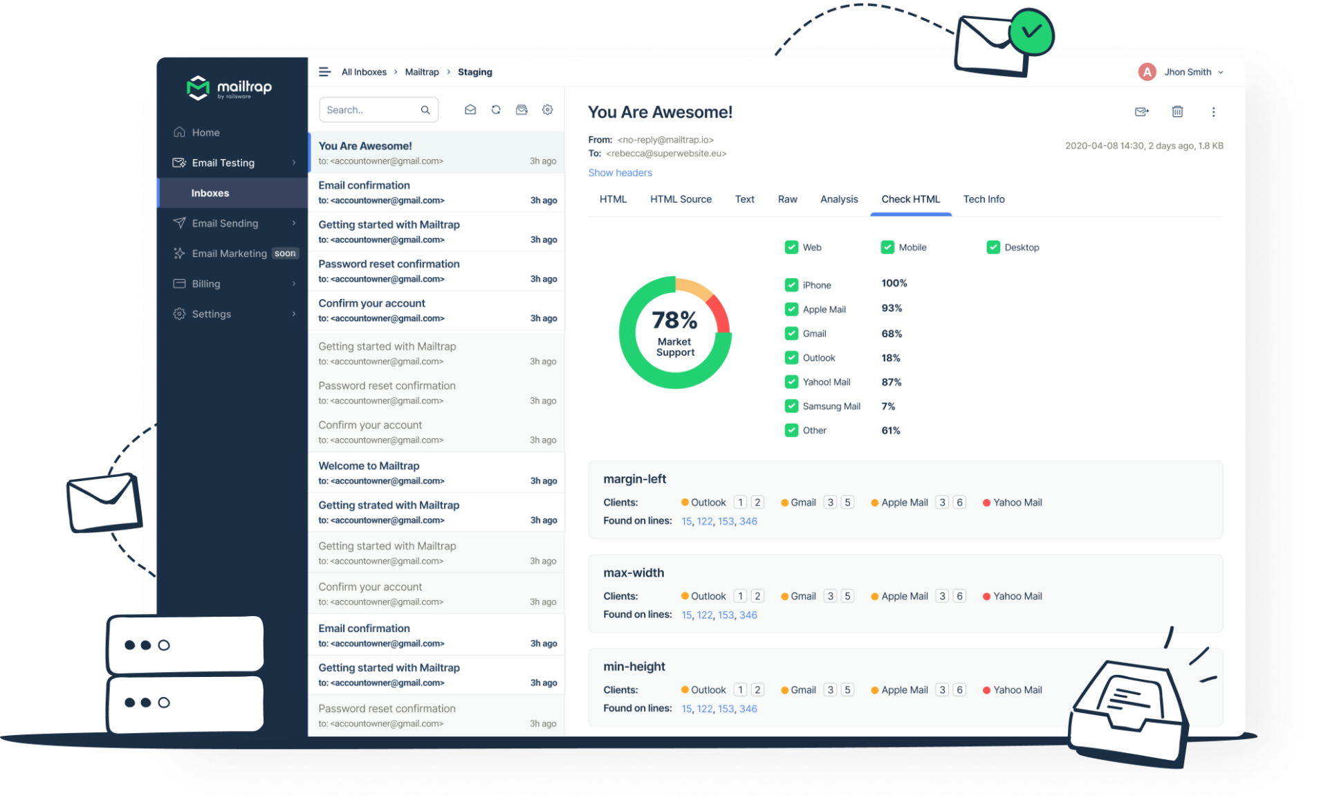 Email Testing Tool #1 - Mailtrap