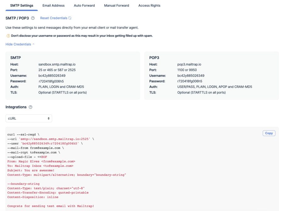 Send Emails using SMTP: Tutorial with Code Snippets [2025]