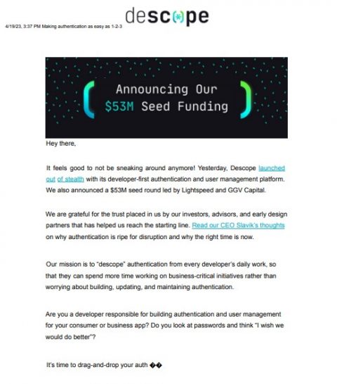 4 Ready-to-Use Product Launch Email Templates [2025]