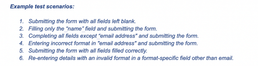 Email Test Cases: Contact Form, Email Deliverability & More