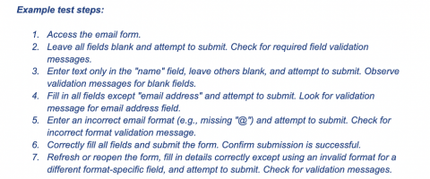 Email Test Cases: Contact Form, Email Deliverability & More