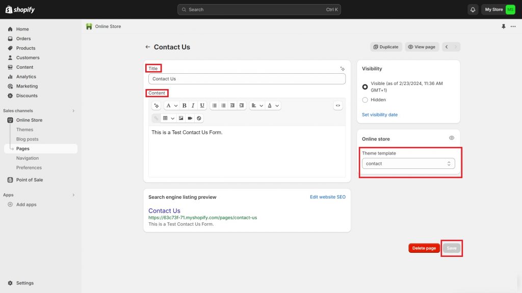 How to Add a Contact Form to Shopify? [2025]