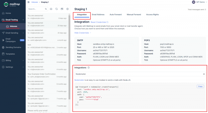 Enviar Emails em Node.js: Tutorial com Código [2025]