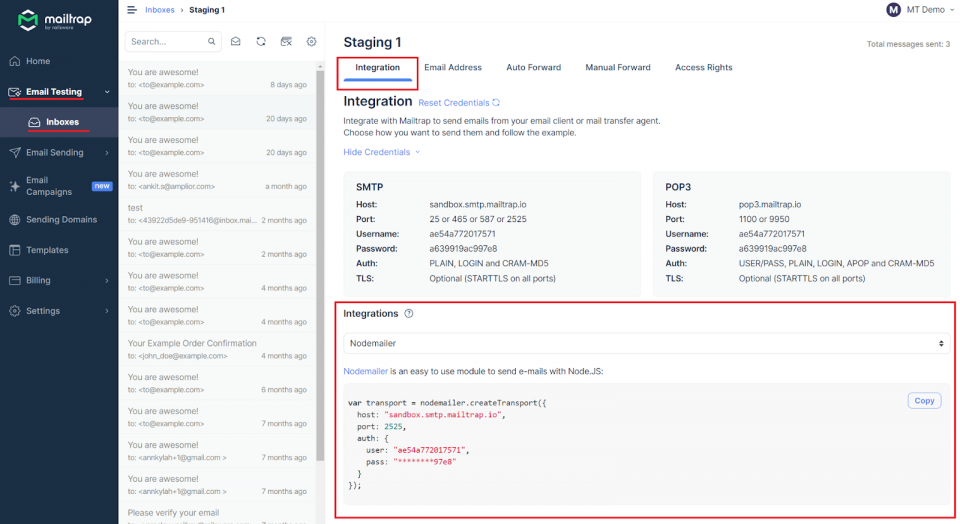 Node.js Send Email: Tutorial with Code Snippets [2025]