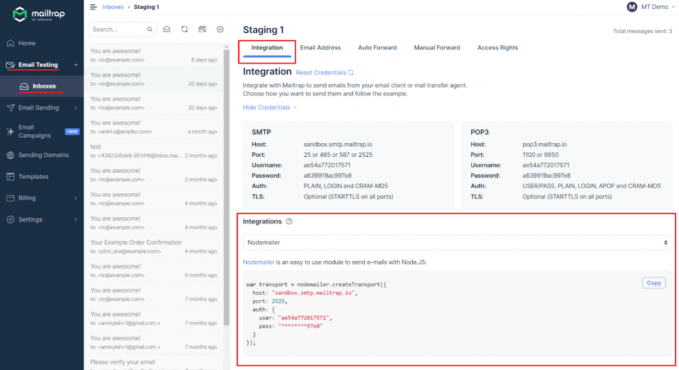 Node.js Send Email: Tutorial with Code Snippets [2025]