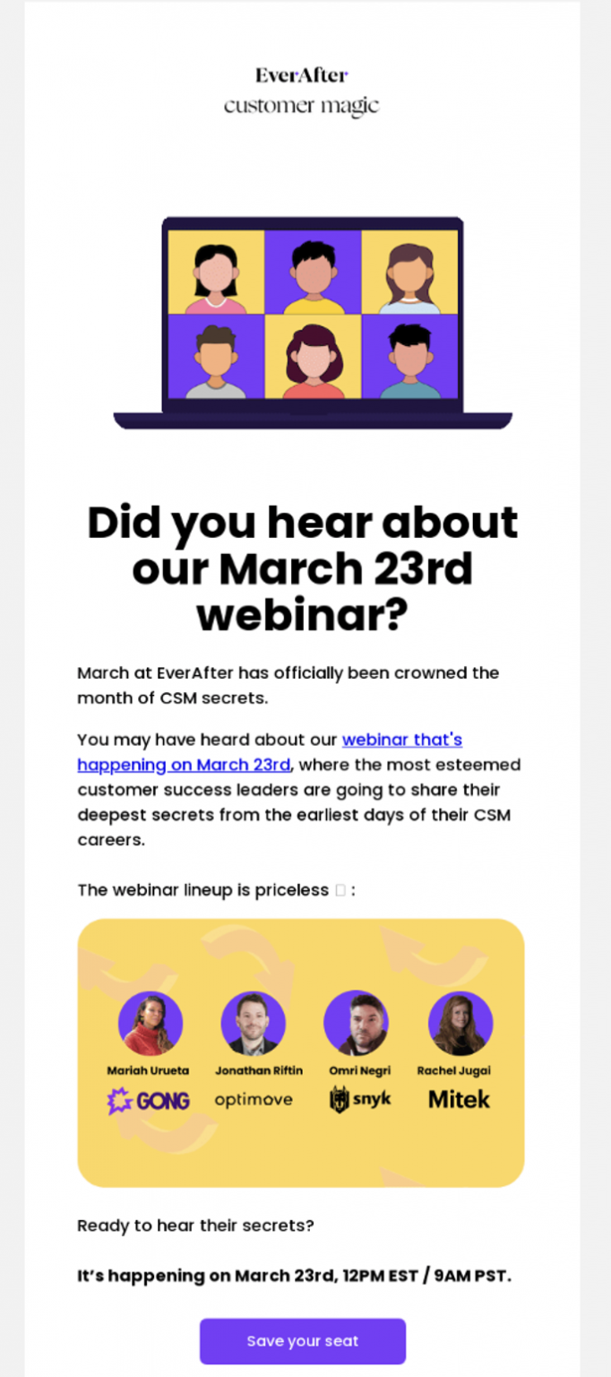 Event Invitation Email: 6 Templates and More [2025]