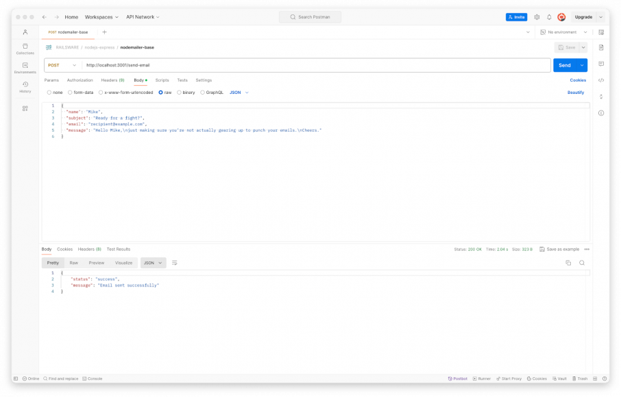 Express.js Send Email: Tutorial with Code Snippets [2025]