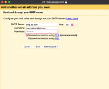How to Set Up and Configure AOL SMTP to Send Emails