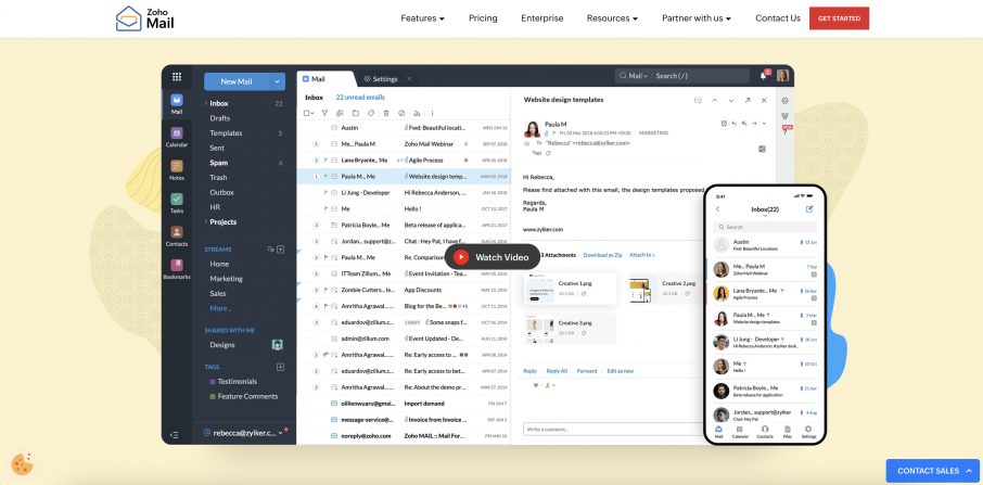 8 Best Email Hosting Providers Tested & Compated [2025]