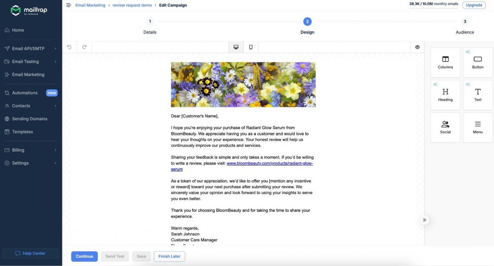 11 Review Email Templates for Businesses, Teams, & More
