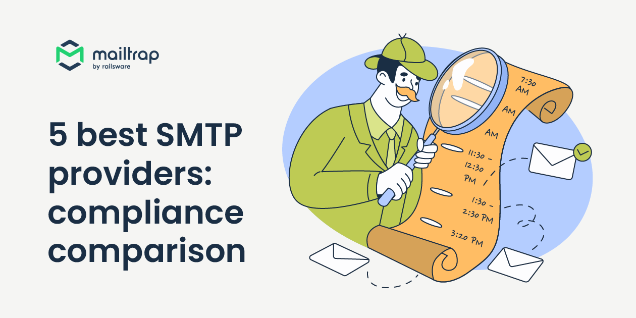 5 Best SMTP Providers: Compliance Comparison [2025]