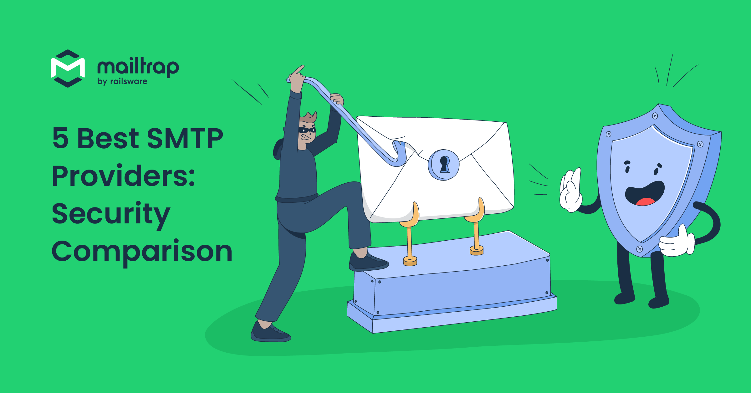 5 Best SMTP Providers: Security Comparison [2025]