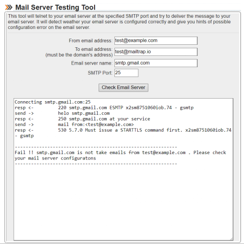How to Test SMTP Relay