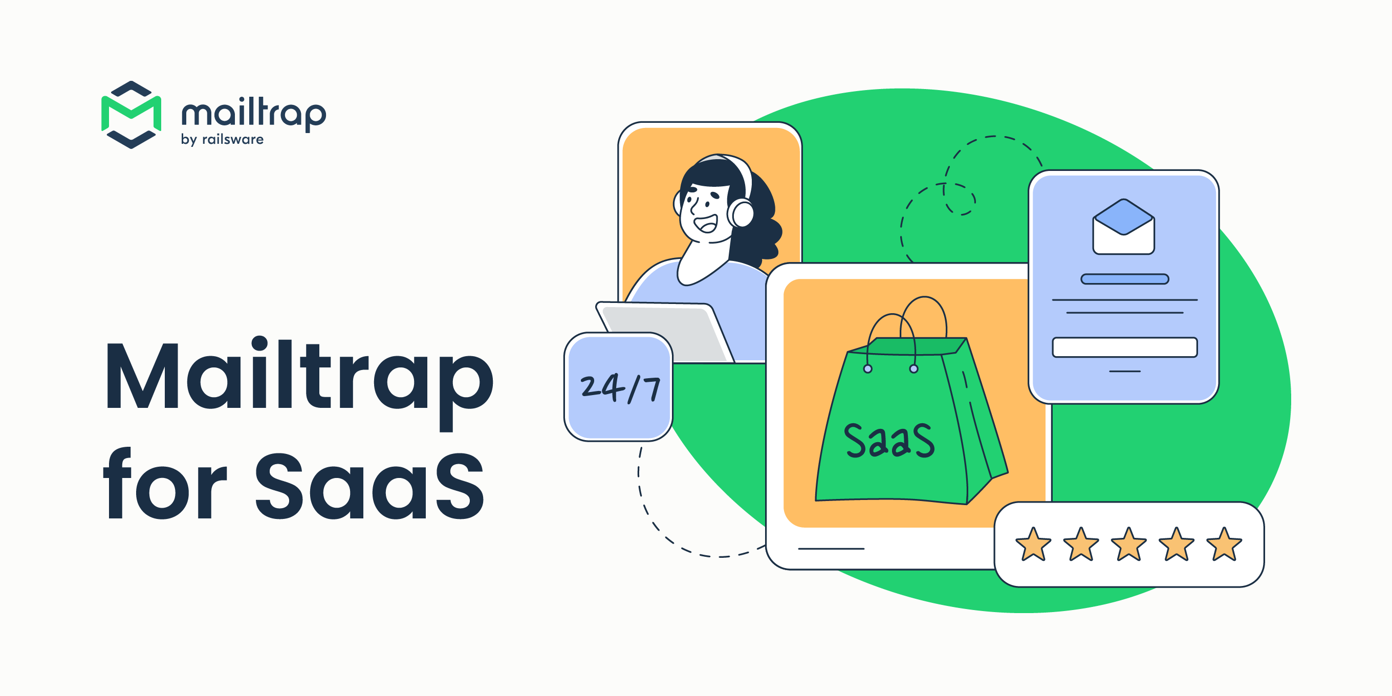 Mailtrap E-Mail-Plattform für SaaS